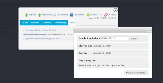 SP Client Document Manager Tasks Addon – WordPress SP Project & Document Manager